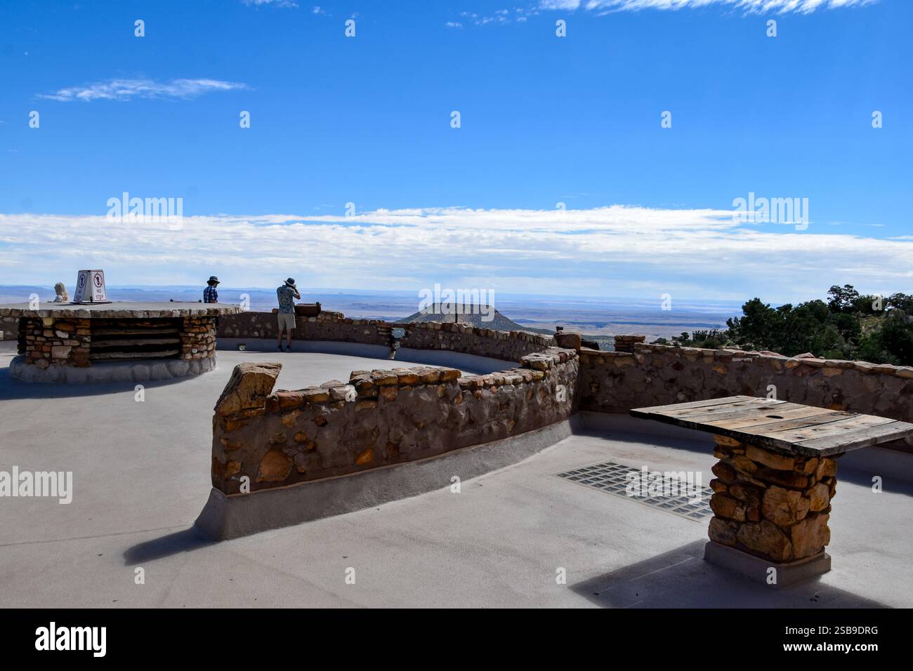 Desert View Watchtower - designed in 1932 by Mary Colter incorporating ...