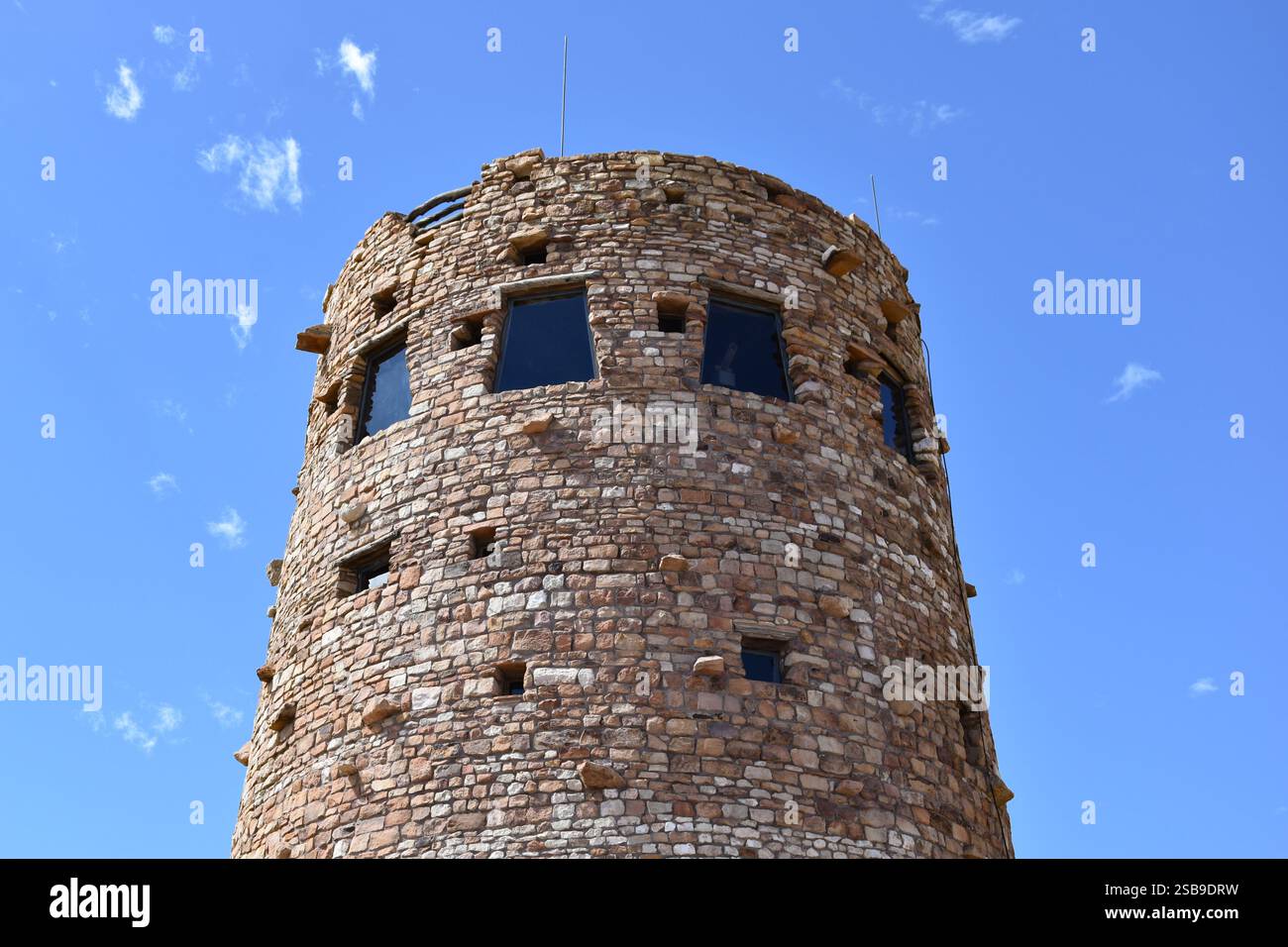 Desert View Watchtower - designed in 1932 by Mary Colter incorporating ...