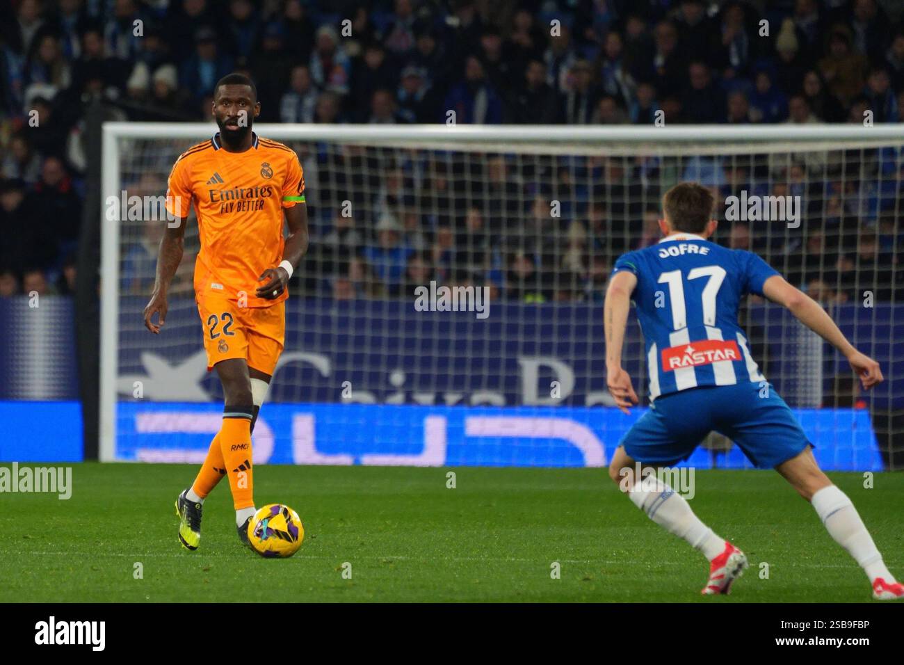 1st February 2025; RCDE Stadium, Cornella, Spain, Spanish La Liga ...