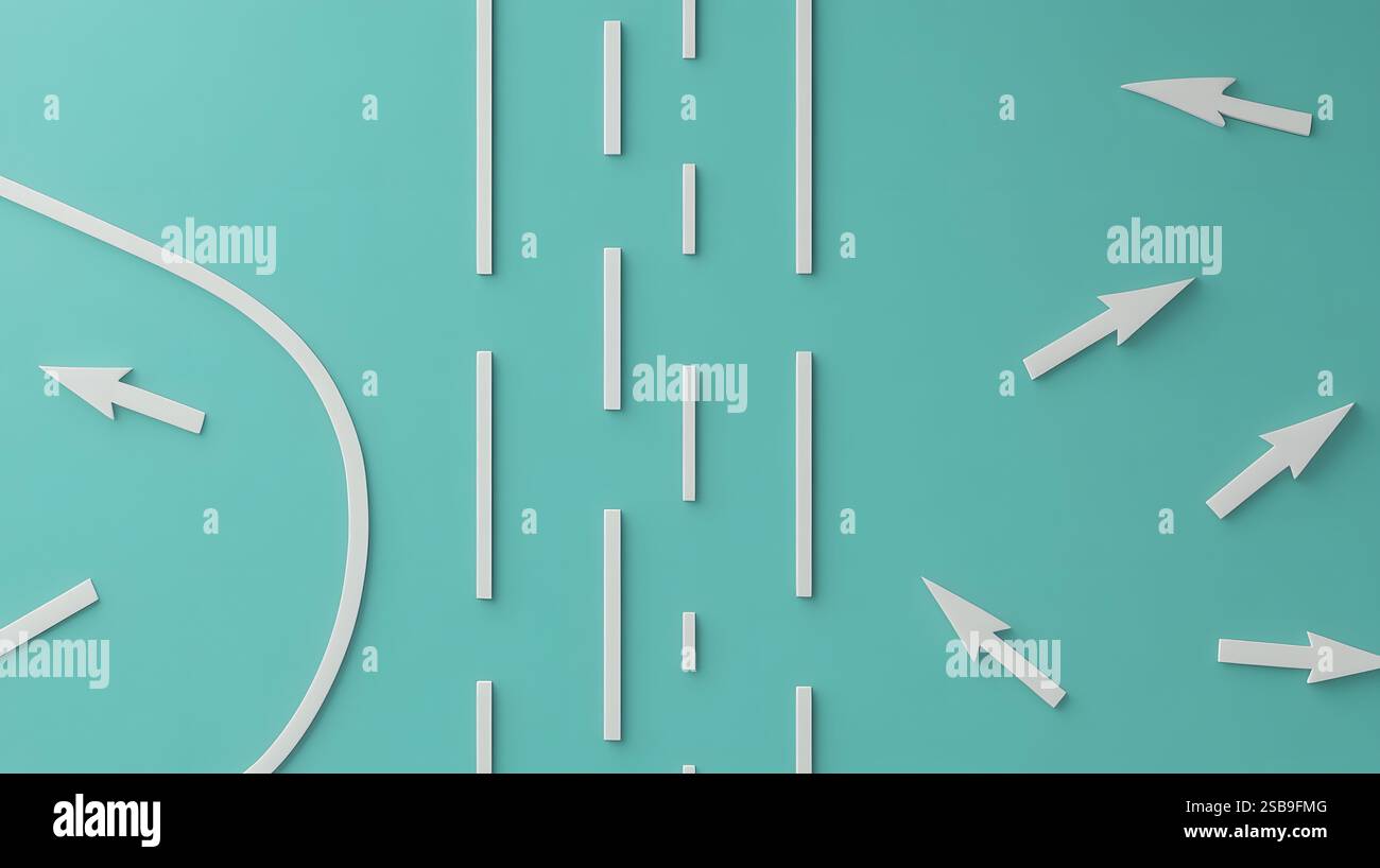 Minimal Roadways with Directional Arrows - Clean Transportation System ...
