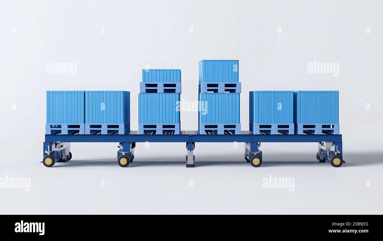Efficient Cargo Sorting Machine for Streamlined Warehouse Logistics and ...