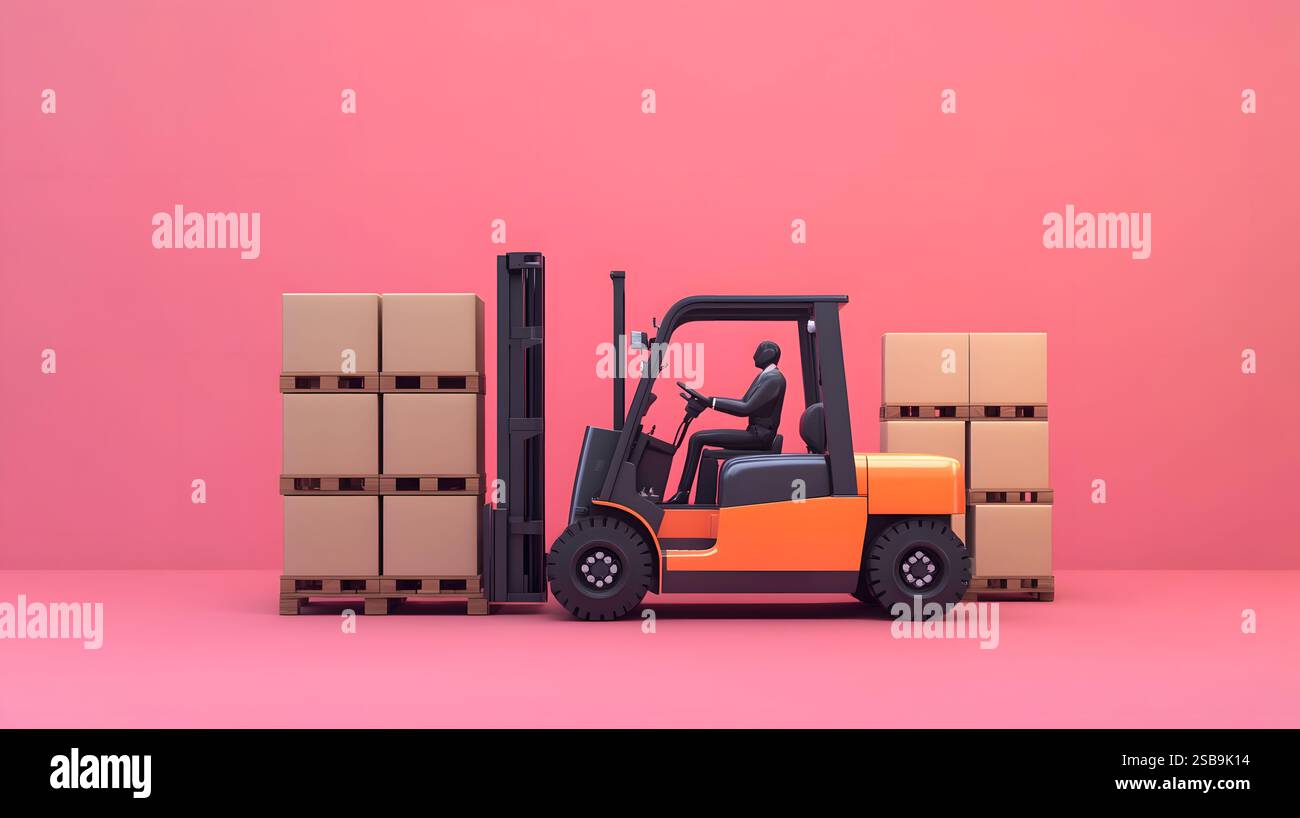 Forklift Automation Streamlining Warehouse Cargo Loading in Smart ...