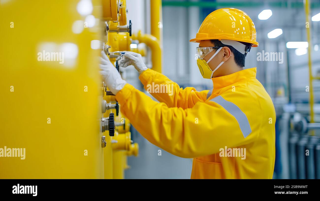 Technicians Analyzing Oil Viscosity and Color Using Advanced Laboratory ...