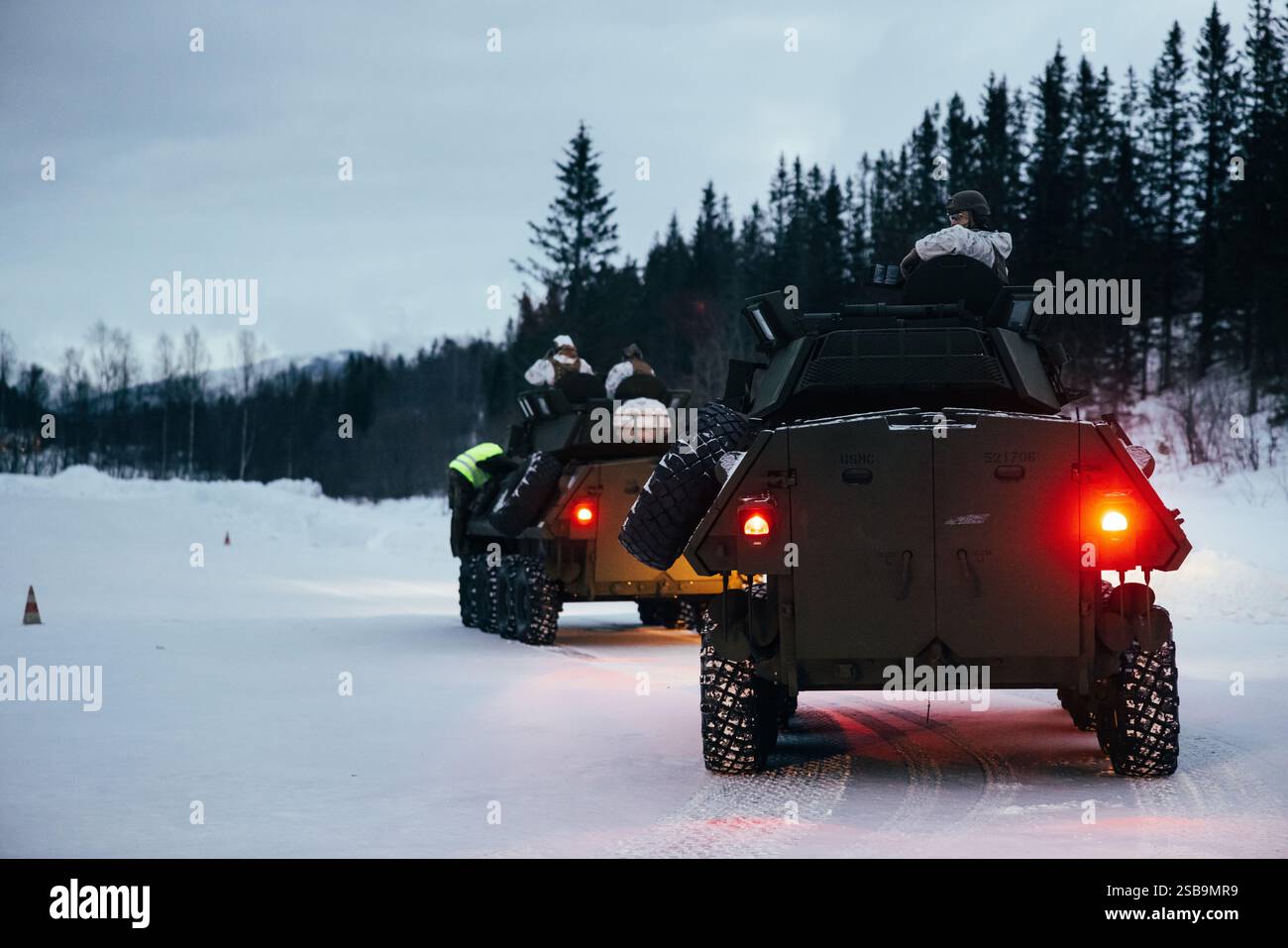 U.S. Marines with 2d Light Armored Reconnaissance Battalion, 2d Marine ...