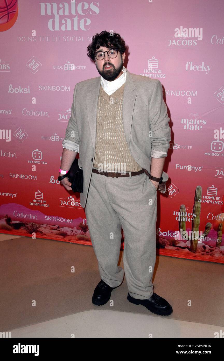 Steven Preisner beim Mates Date Influencer Event auf der Berlin Fashion ...