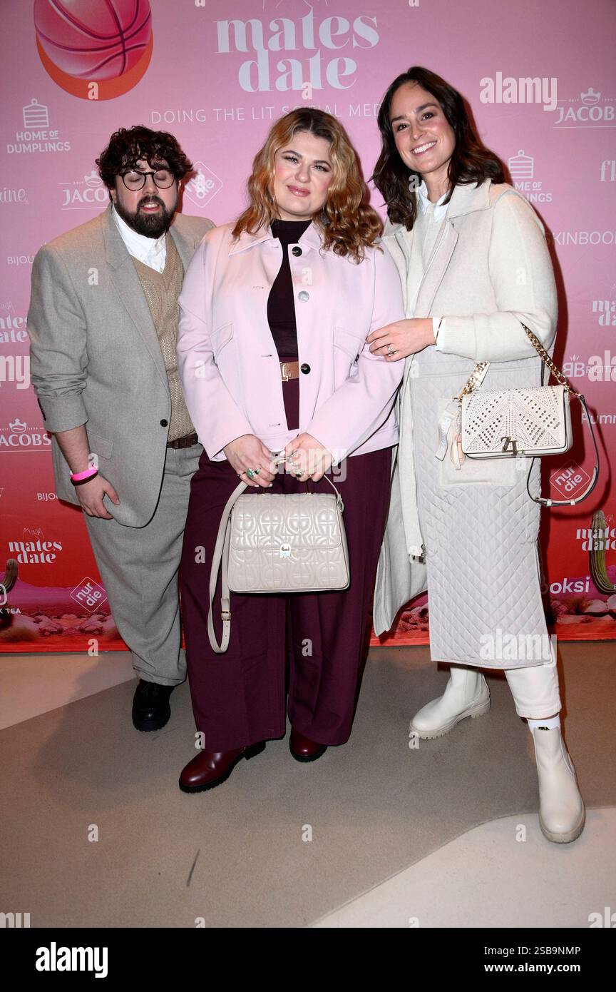 Steven Preisner, Alina Wichmann und Saskia Grimm beim Mates Date ...