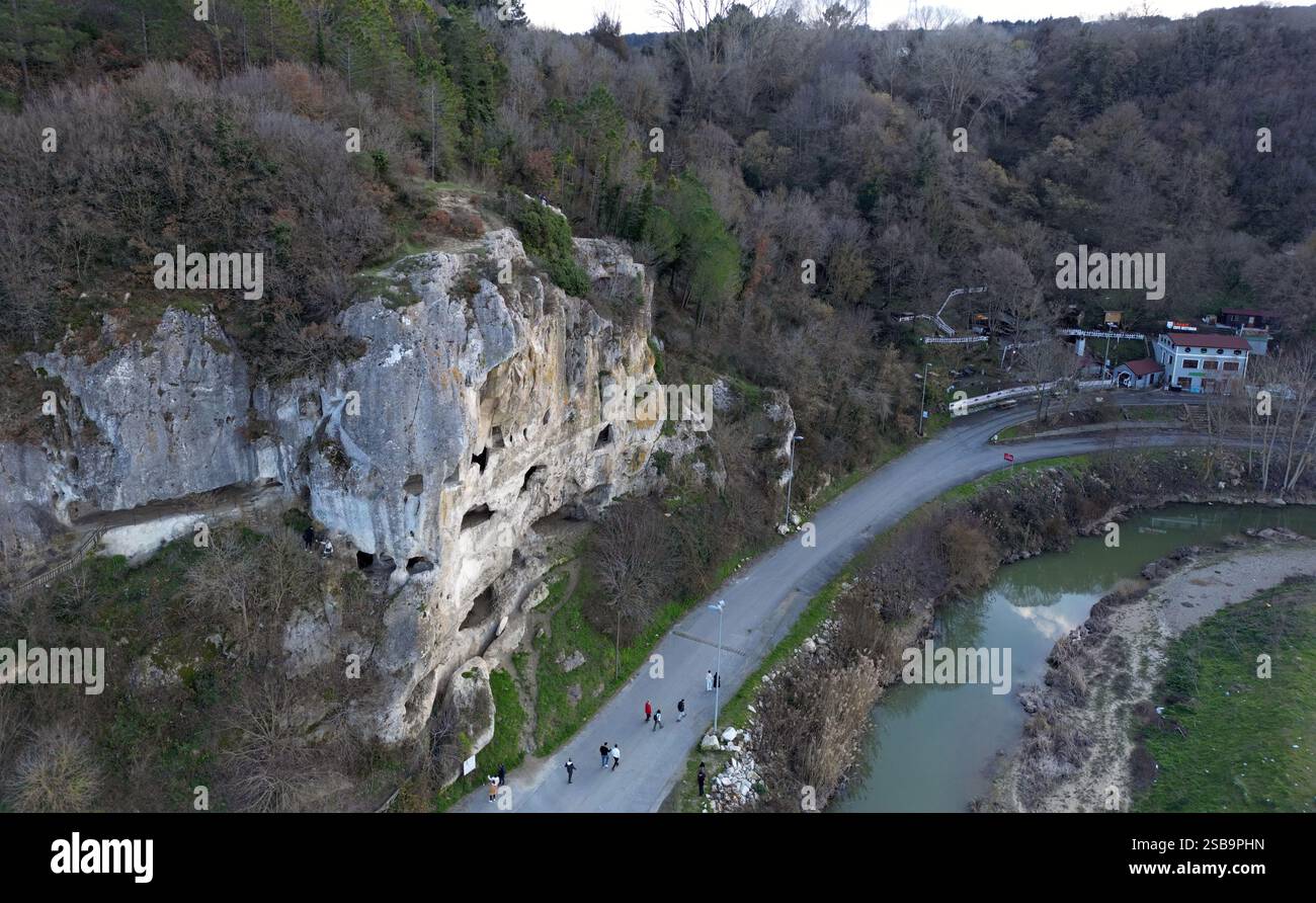 The Incegiz Caves in Catalca, Istanbul, Turkey, date back 5,000 years ...
