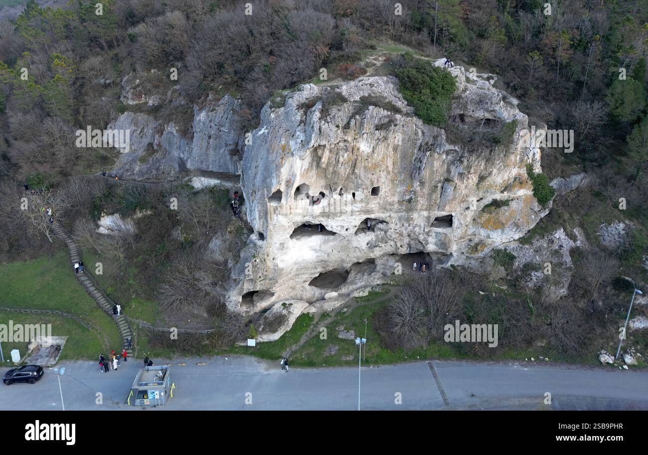 The Incegiz Caves in Catalca, Istanbul, Turkey, date back 5,000 years ...