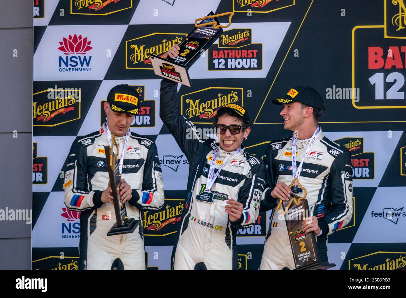Bathurst, New South Wales, Australia. 2nd Feb, 2025. The Team WRT BMW M4 GT3 driven by VALENTINO ...