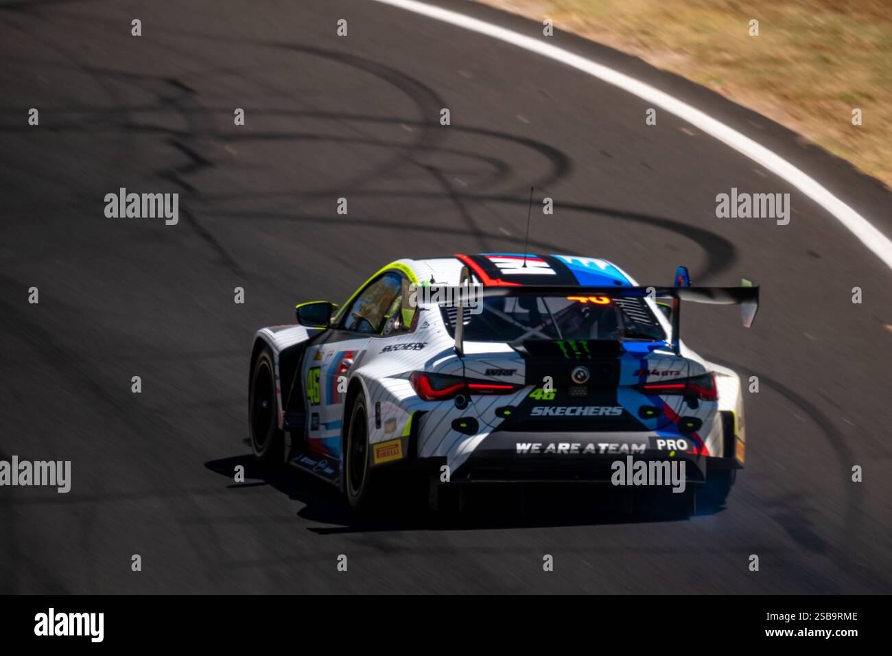 Bathurst, New South Wales, Australia. 2nd Feb, 2025. The Team WRT BMW M4 GT3 driven by VALENTINO ...