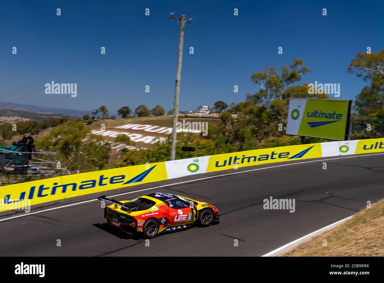 Bathurst, New South Wales, Australia. 2nd Feb, 2025. The Arise Racing GT Ferrari 296 GT3 driven ...