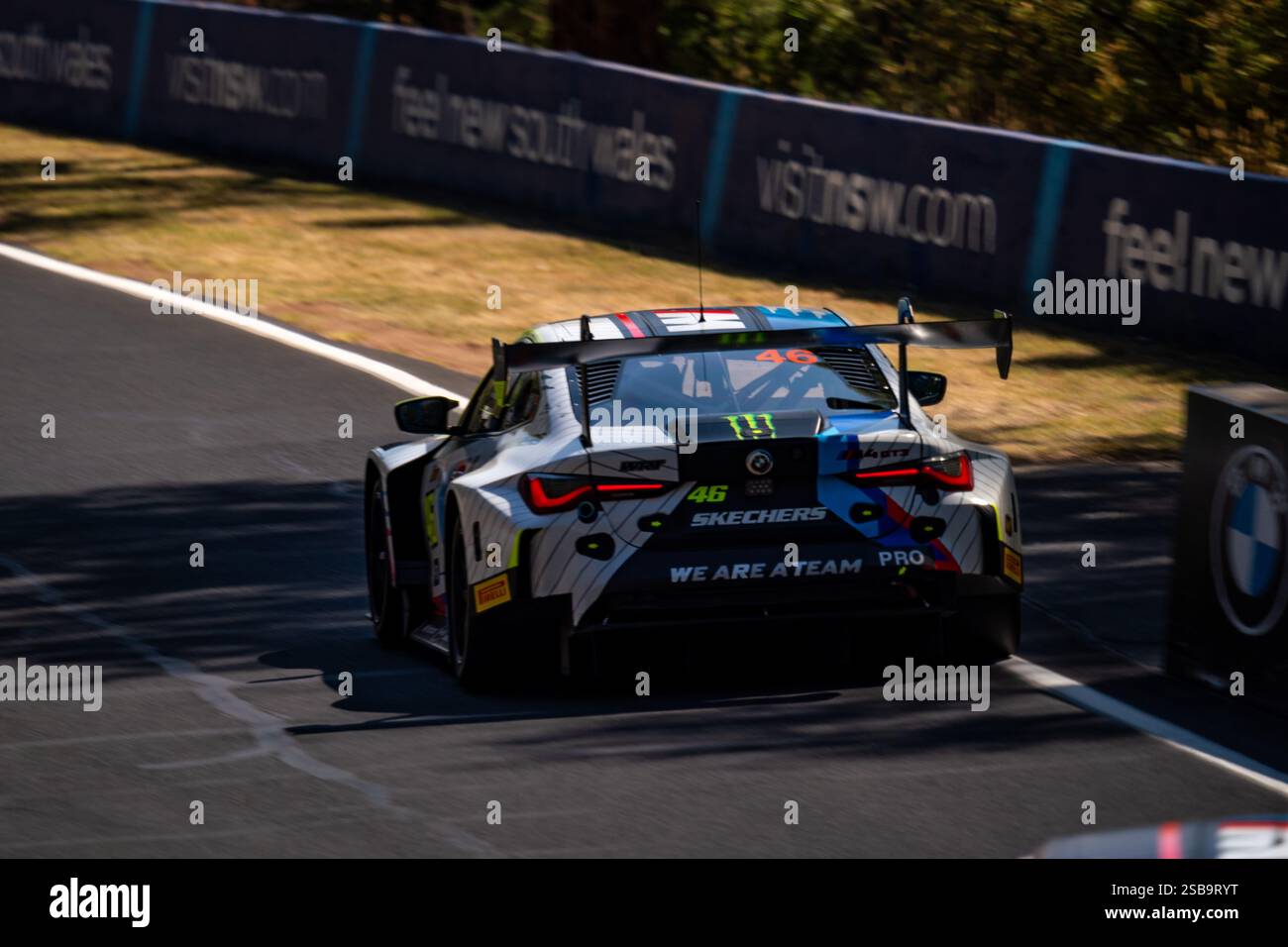 Bathurst, New South Wales, Australia. 2nd Feb, 2025. The Team WRT BMW M4 GT3 driven by VALENTINO ...