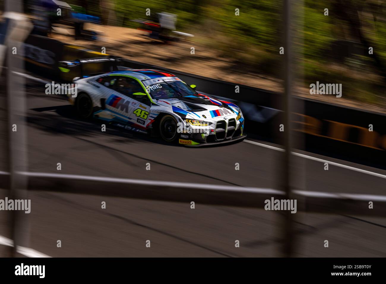 Bathurst, New South Wales, Australia. 2nd Feb, 2025. The Team WRT BMW M4 GT3 driven by VALENTINO ...