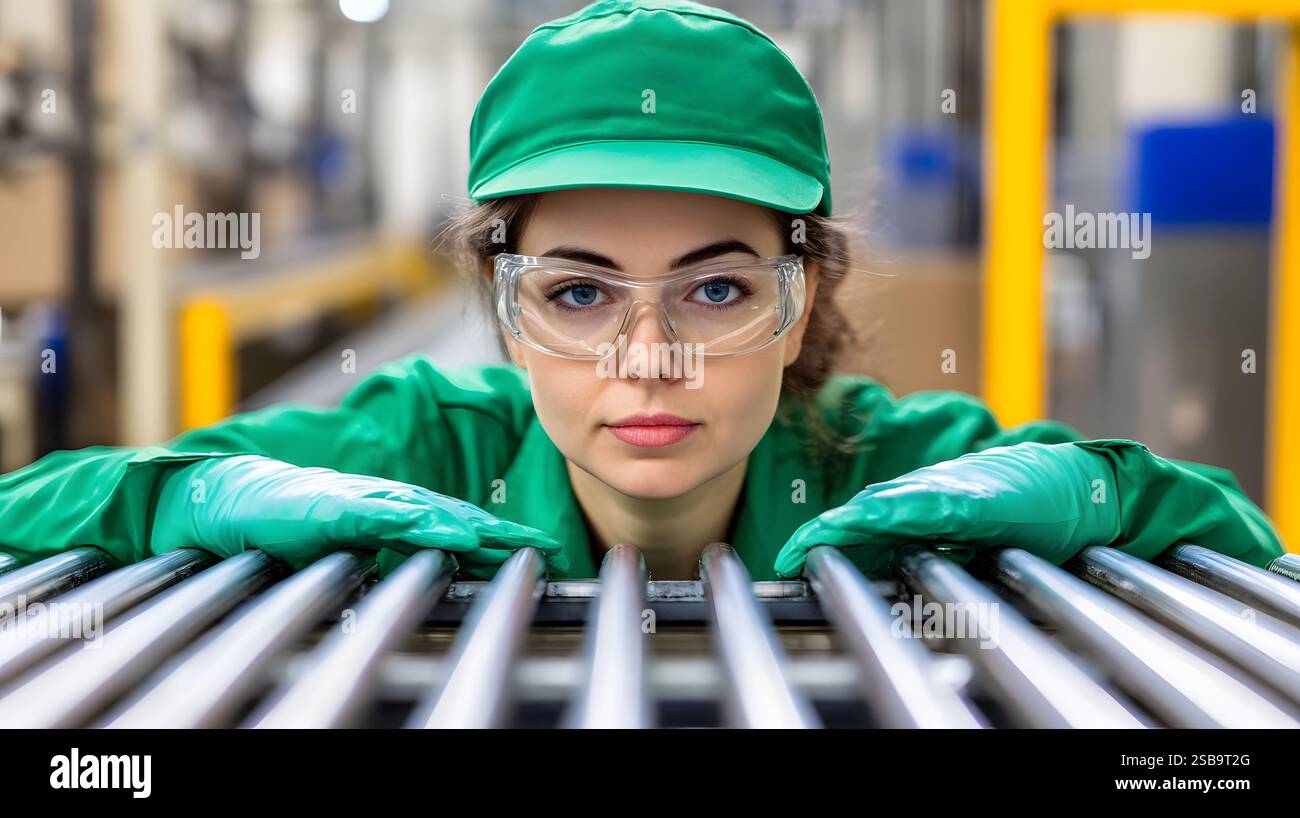 Factory Worker and Engineer Collaborating to Enhance Manufacturing ...