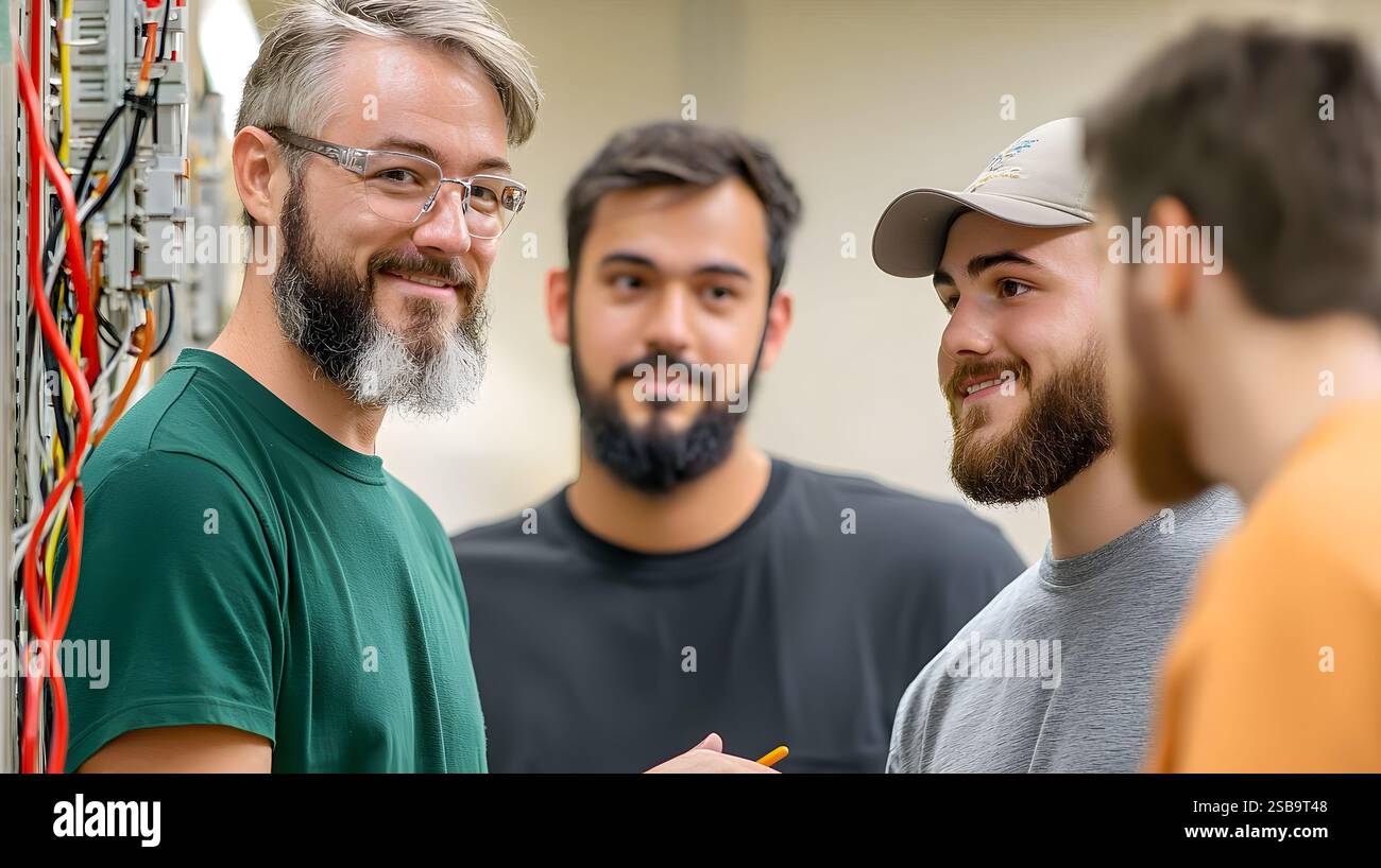 Engineer Mentoring Students on Integrated Systems and Smart Technology ...