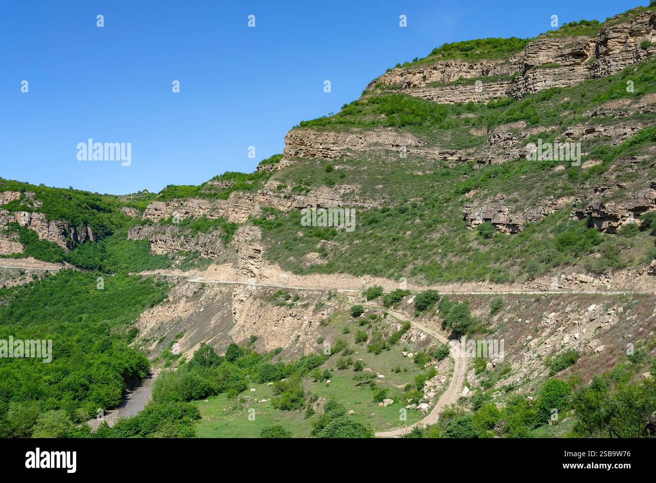 Road in the mountains of Kabardino-Balkaria, Russia Stock Photo - Alamy
