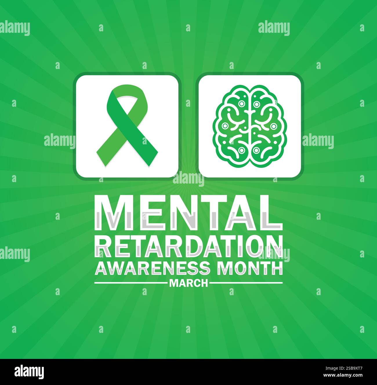 Mental Retardation Awareness Month. March. Holiday concept. Template ...