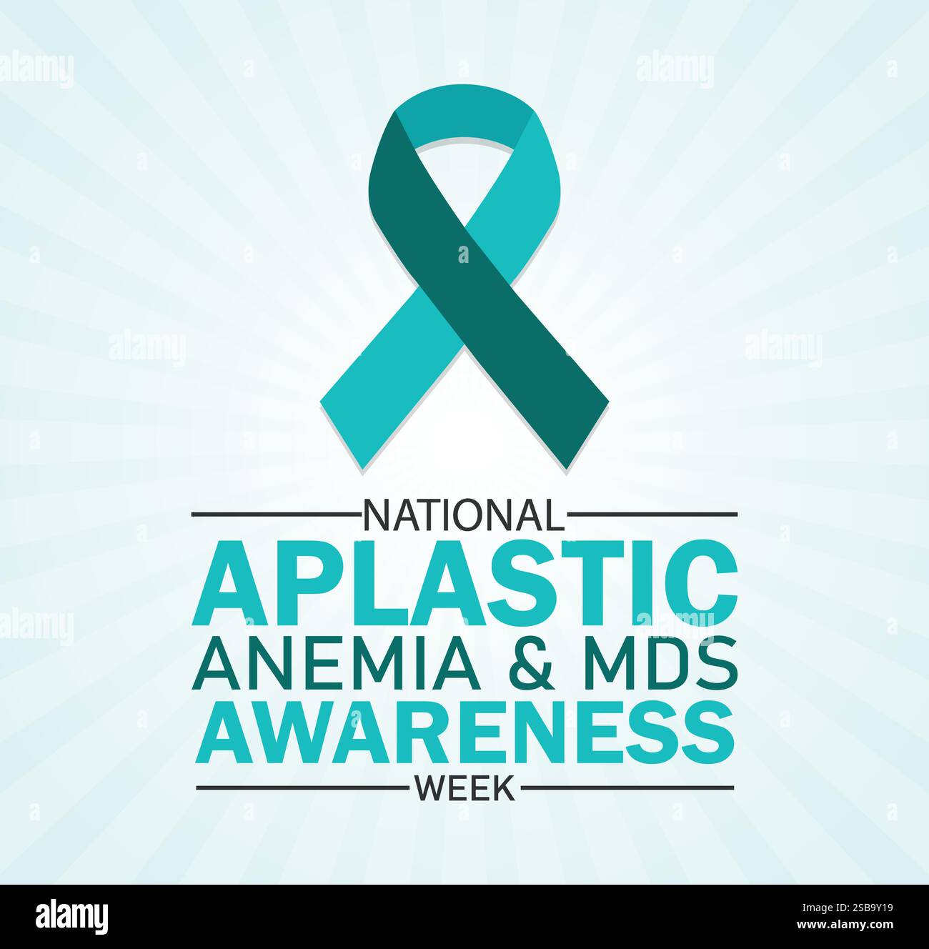 National Aplastic Anemia and MDS Awareness Week. Holiday concept ...