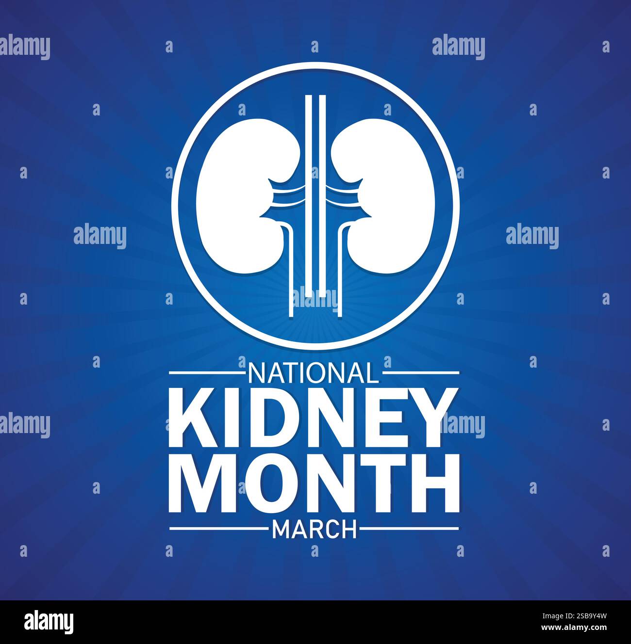 National Kidney Month. March. Holiday concept. Template for background ...