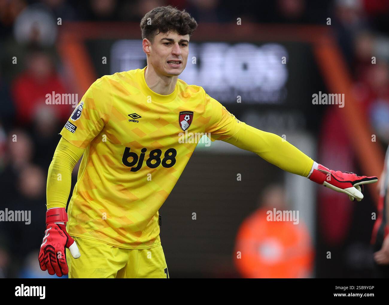 Bournemouth, UK. 1st Feb, 2025. Kepa Arrizabalaga of Bournemouth during ...