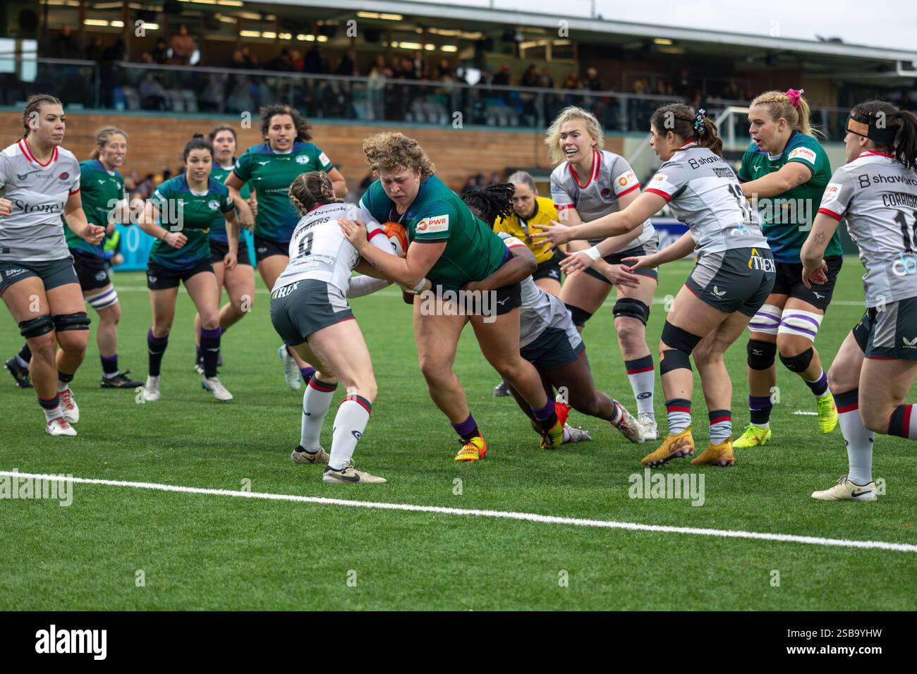 London, UK, 1st February 2025. Ealing Trailfinders prop Rori Wood ...