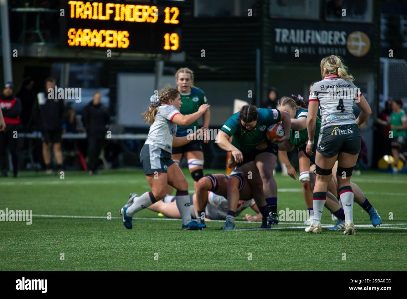 London, UK, 1st February 2025. Ealing Trailfinders prop Cassandra ...