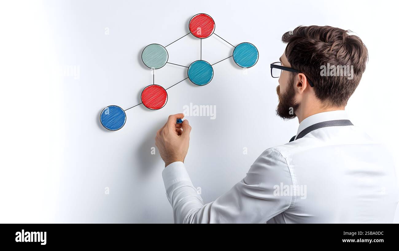 Designing flowchart hi-res stock photography and images - Alamy