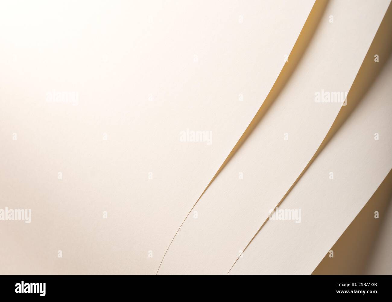 A refined cream white paper background with a smooth, matte texture ...
