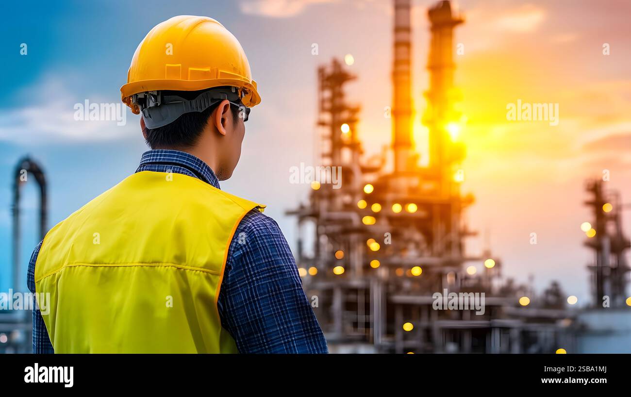 Oil refinery control room hi-res stock photography and images - Alamy
