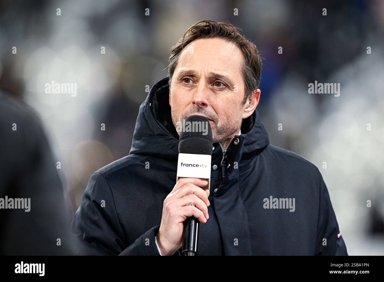 Paris, France. 01st Feb, 2025. Cedric Beaudou journalist for France ...