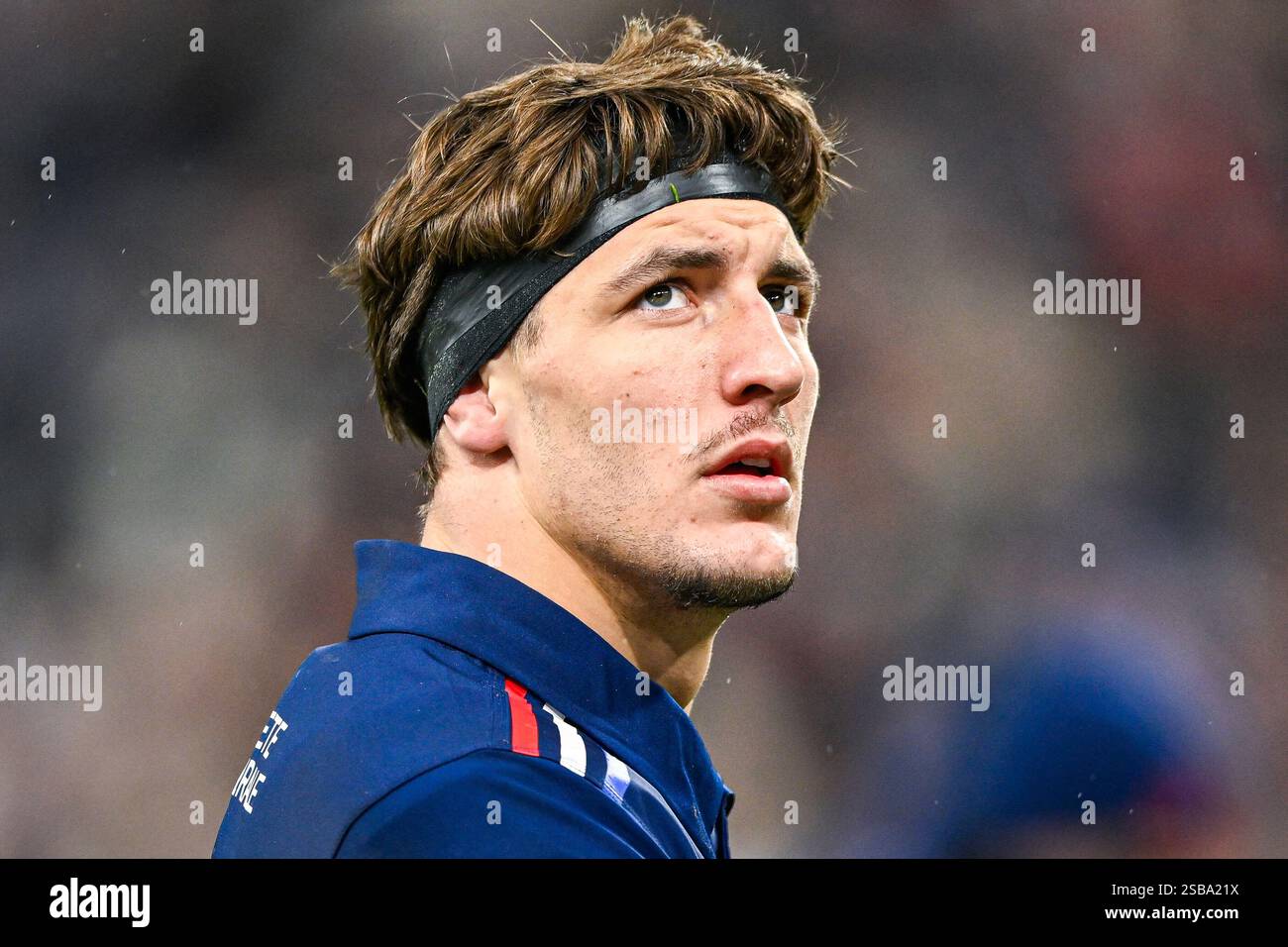 Paris, France. 01st Feb, 2025. Oscar Jegou during the 6 or Six Nations ...