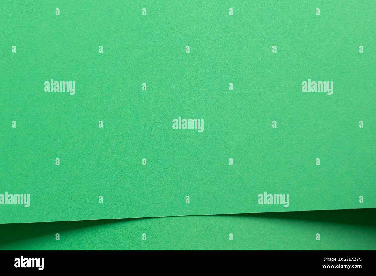 Eden green paper background with smooth, layered sheets and a fine ...