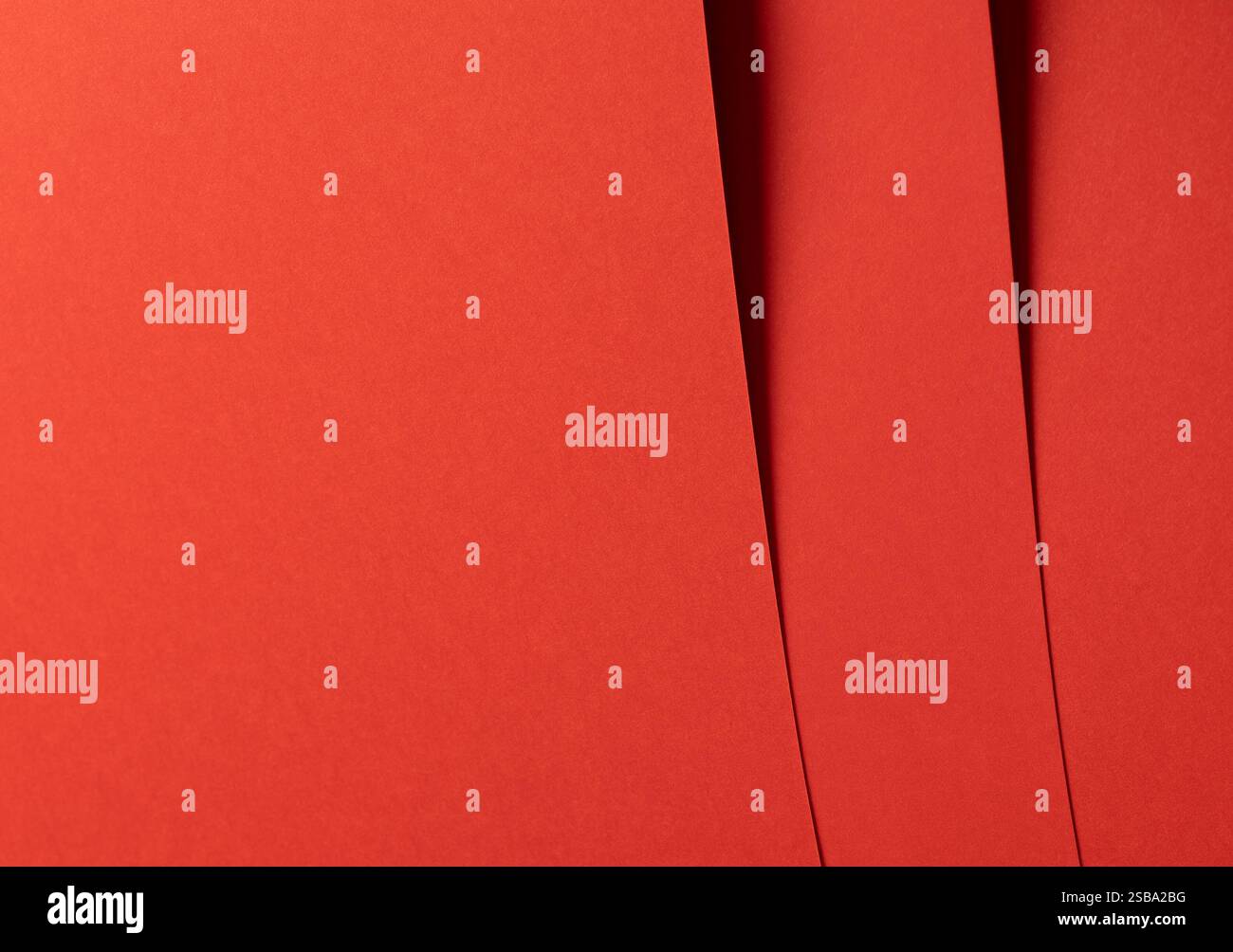 Fiesta red and orange paper background with vertical, sharp sheets and ...