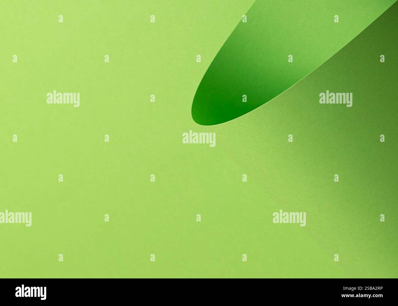 Lime green paper background with a smooth matte surface and a subtle ...