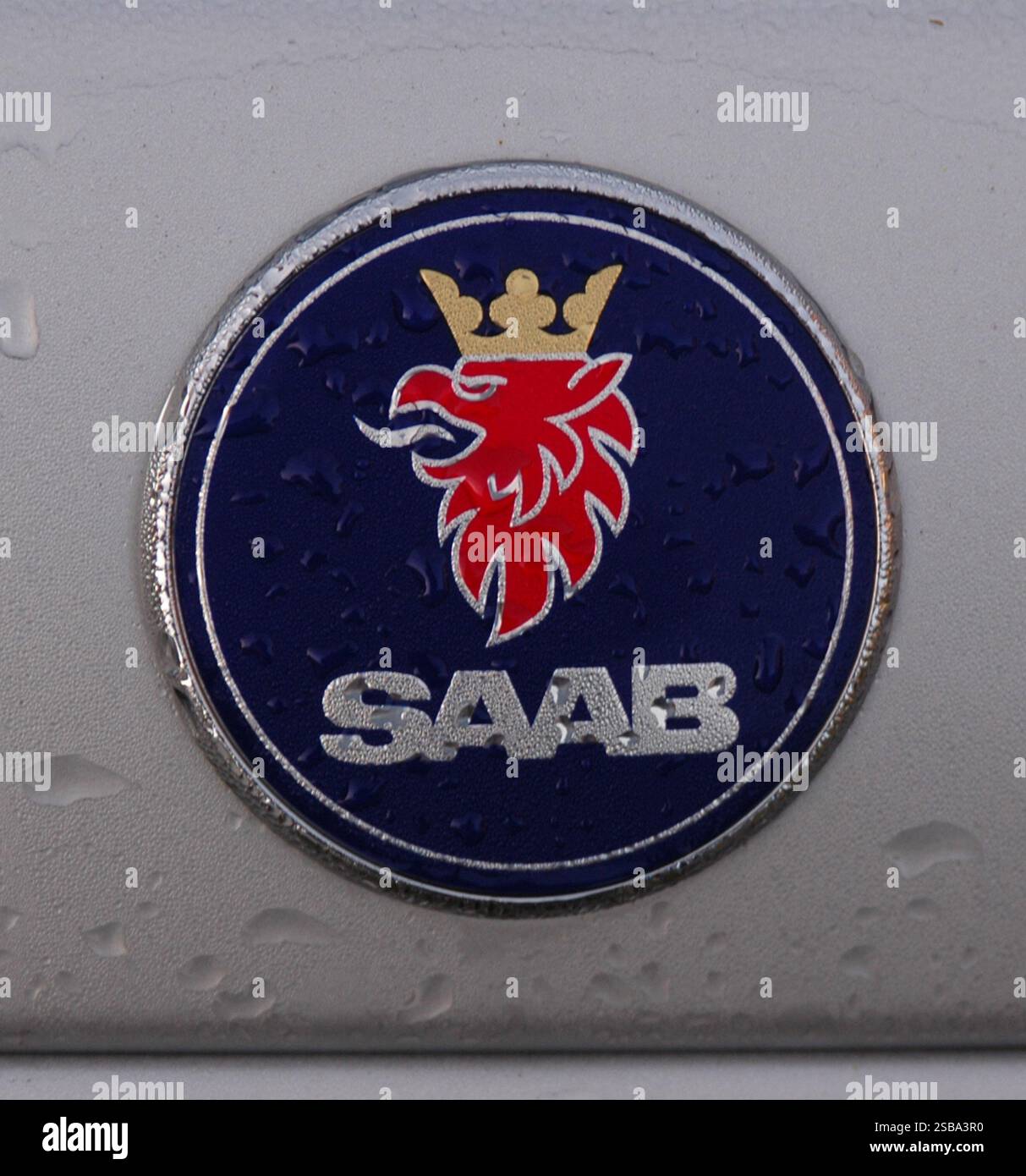 Swedish Saab Auto with danish number plat Copenhagen Denmark Dece.13 ...