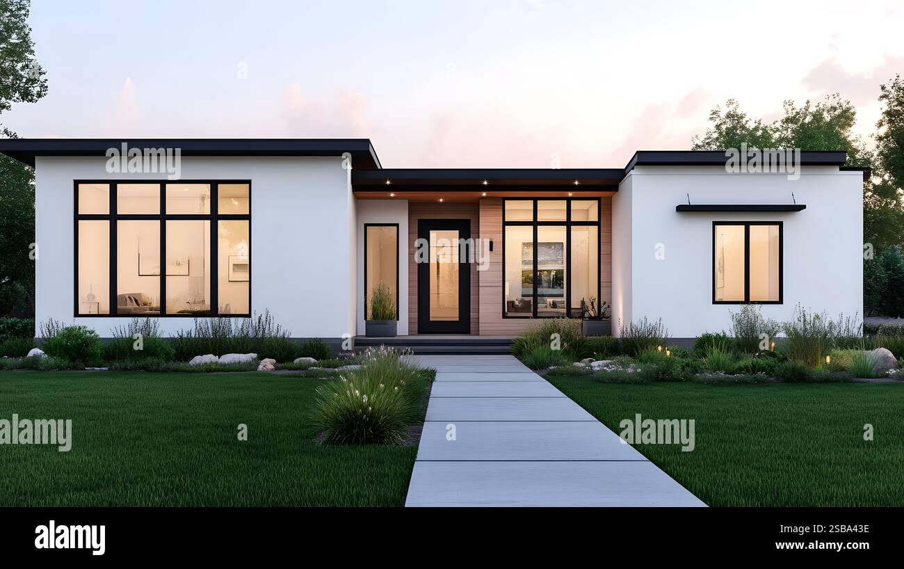 Customizable Modern Minimalist Residential Rental Property Advertising ...