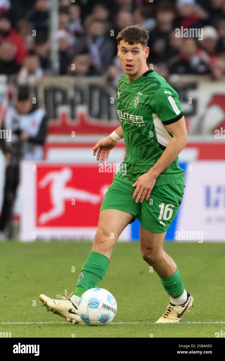 Philipp Sander (Borussia Moenchengladbach, #16) GER, VfB Stuttgart vs ...