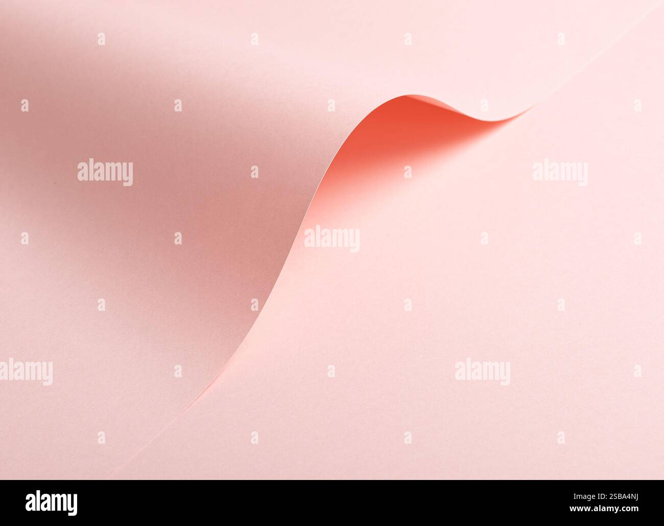 Peach pink paper background with a smooth matte surface and soft pastel ...