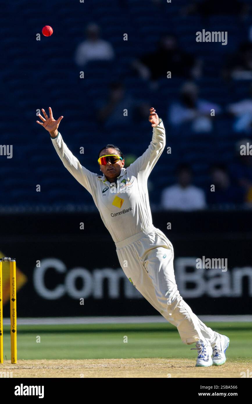 Melbourne, Australia, 1 February, 2025. Alana King of Australia tries ...