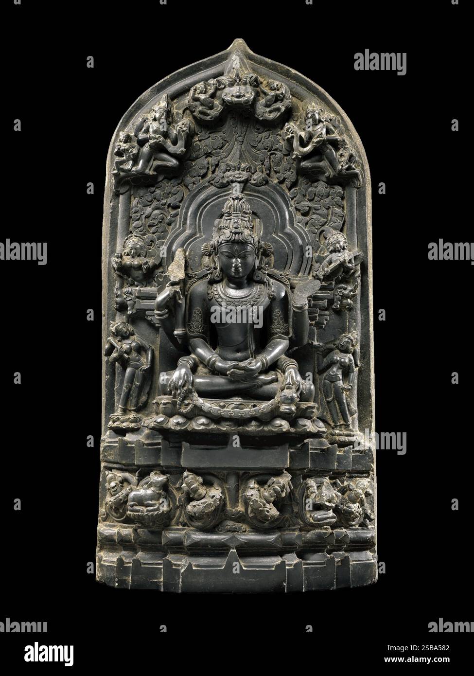 Ancient 12th Century Shiva Mrityunjaya Sculpture From Bengal ...