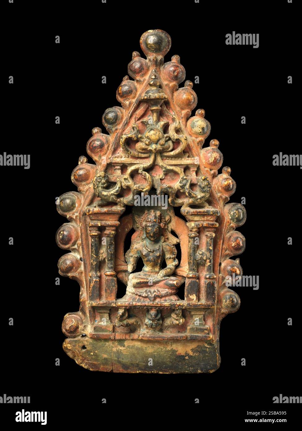 Exquisite 10th-11th Century Buddhist Ritual Crown Featuring ...
