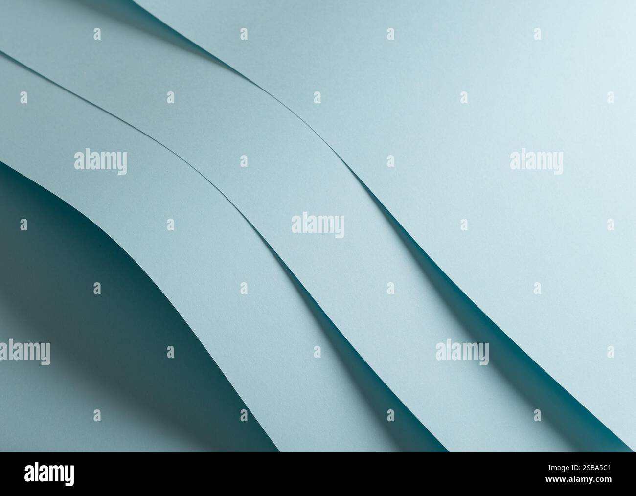 Sky blue paper background with a smooth matte finish and soft pastel ...