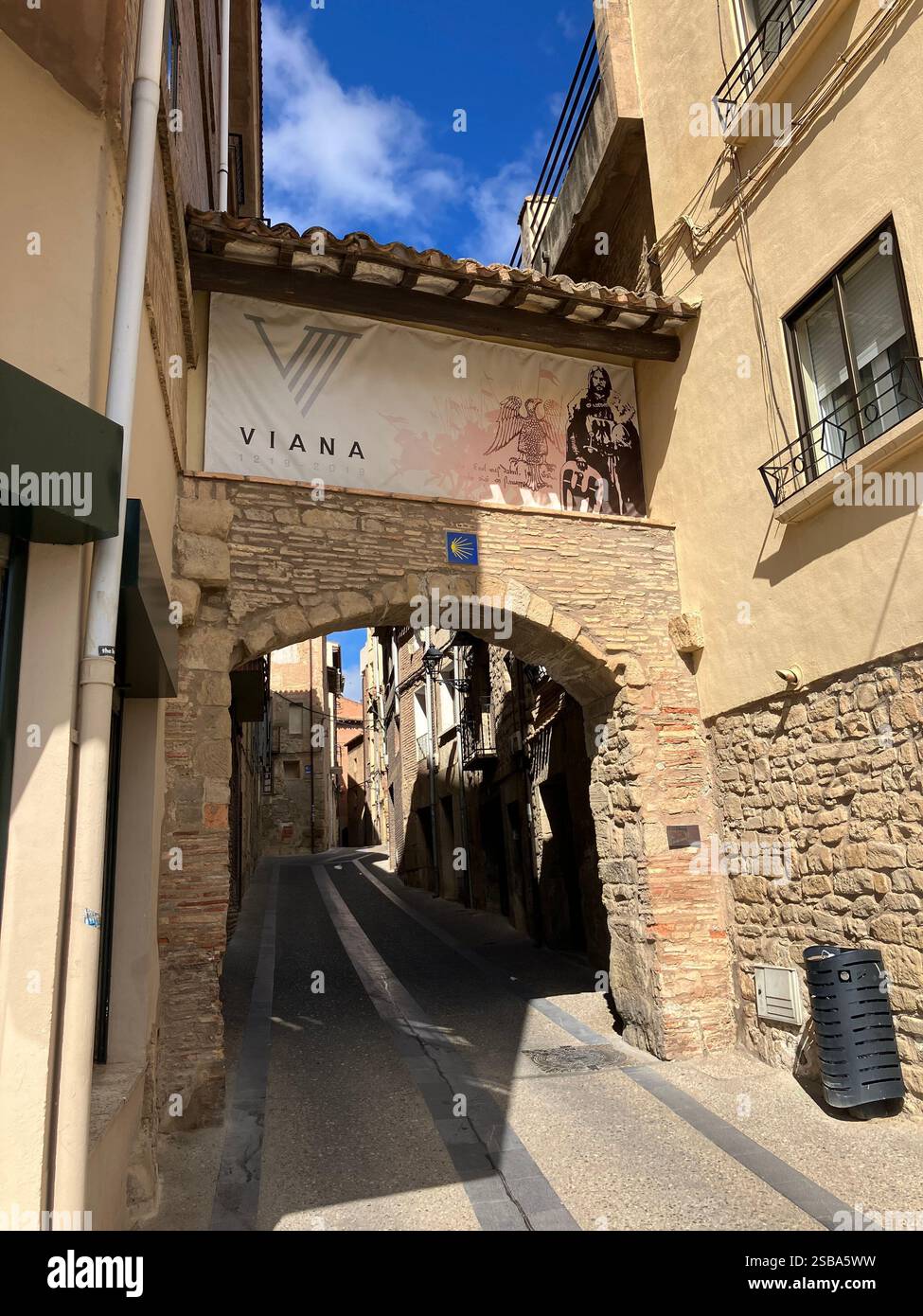 Viana, Navarre, Spain: A major stop for Pilgrims on the Camino de San ...