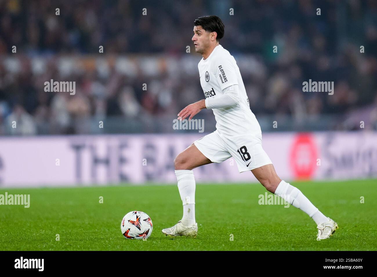 Rome, Italy. 30th Jan, 2025. Mahmoud Dahoud of Eintracht Frankfurt ...