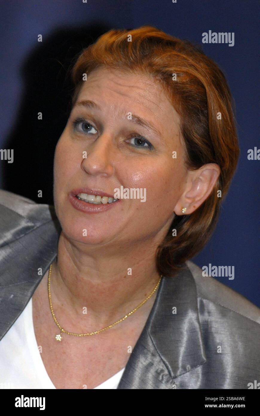 Israeli foreign minister Tzipi Lini visits danish foreign minister Per ...
