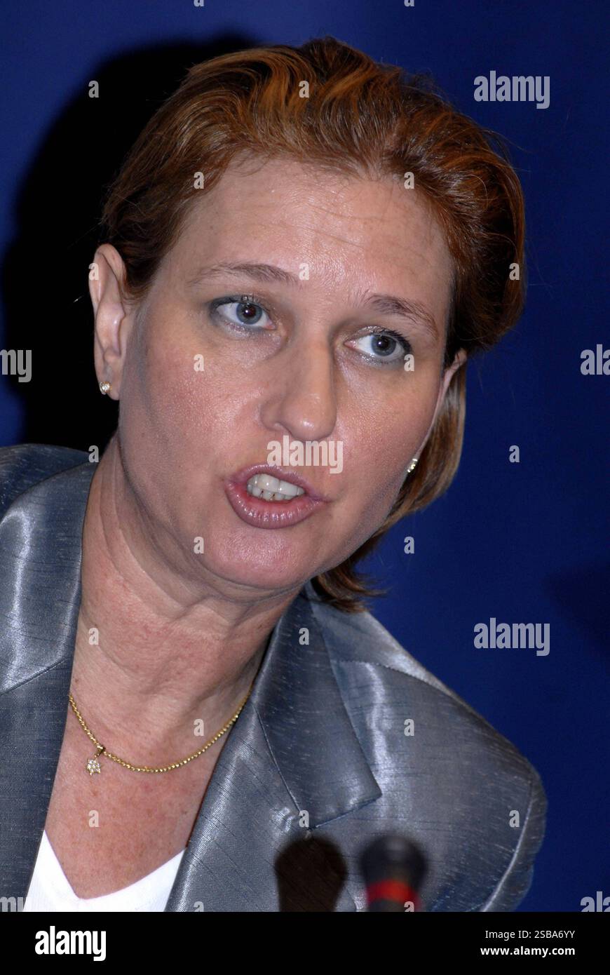 Israeli foreign minister Tzipi Lini visits danish foreign minister Per ...
