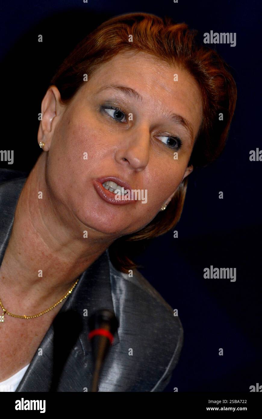 Israeli foreign minister Tzipi Lini visits danish foreign minister Per ...