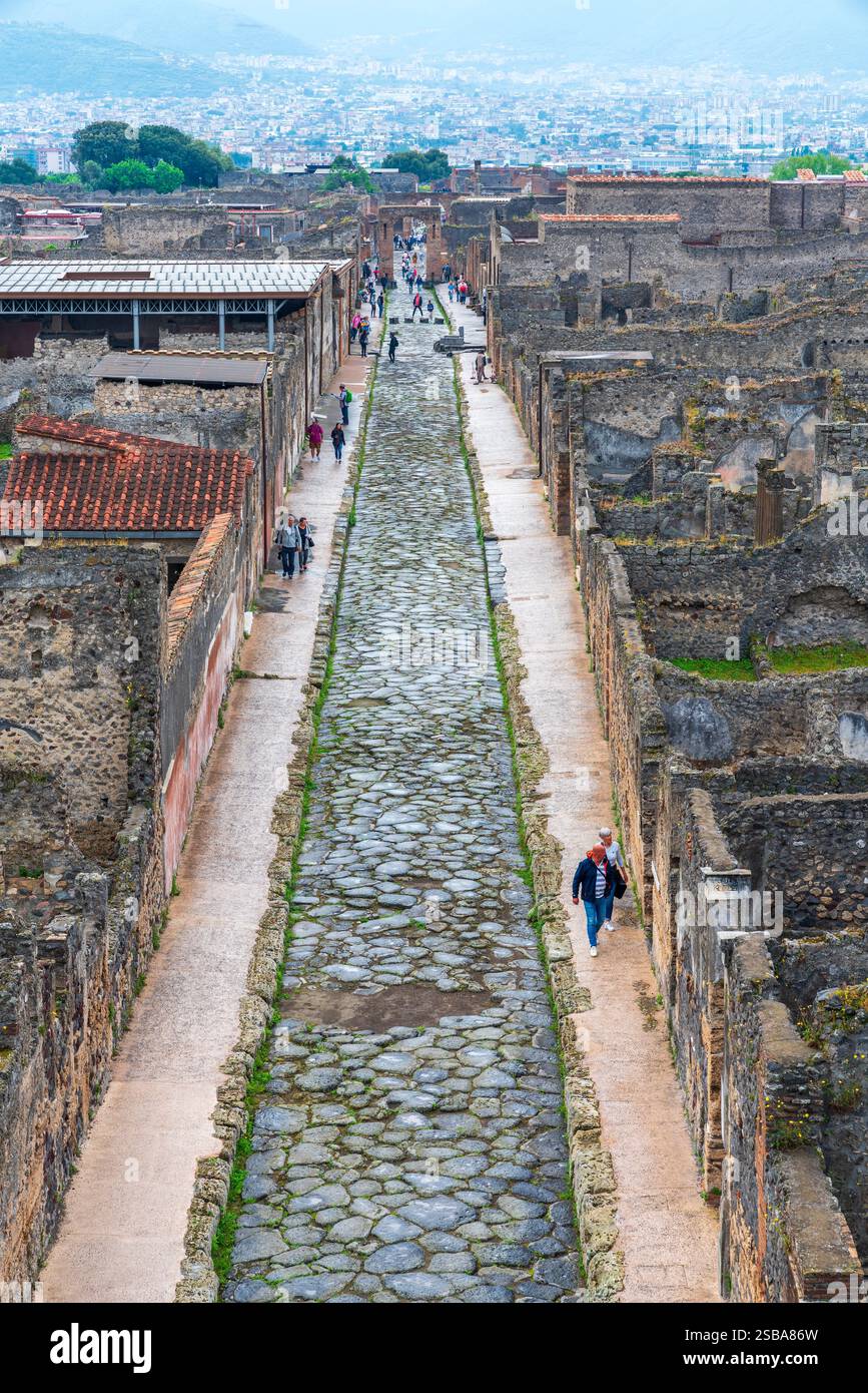 Italy, Campania, Napoli district, Pompeii, Pompei Stock Photo - Alamy