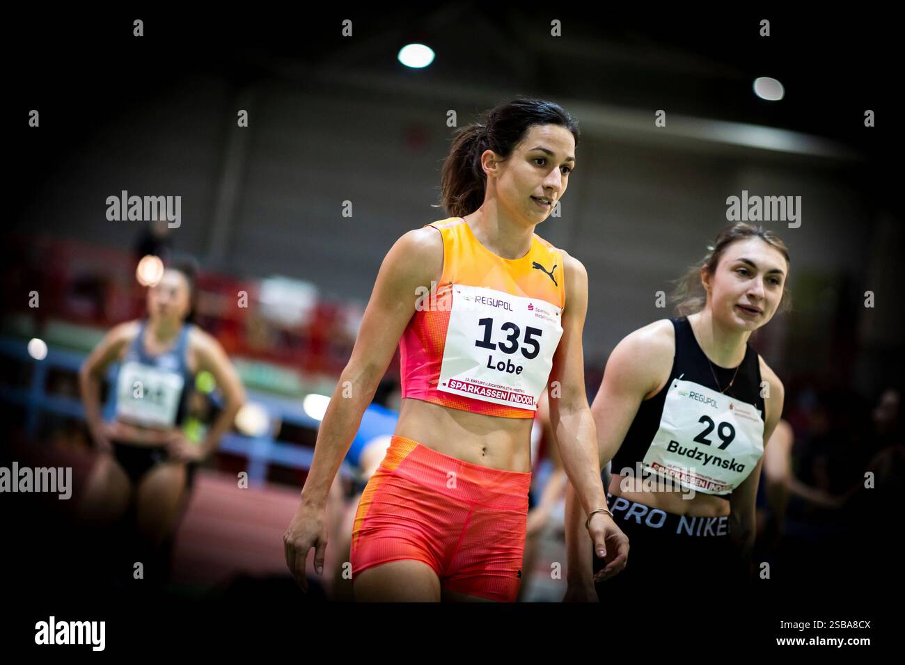 Erfurt, Deutschland. 31st Jan, 2025. Portrait: Ricarda Lobe (GER/MTG Mannheim); Sparkassen ...