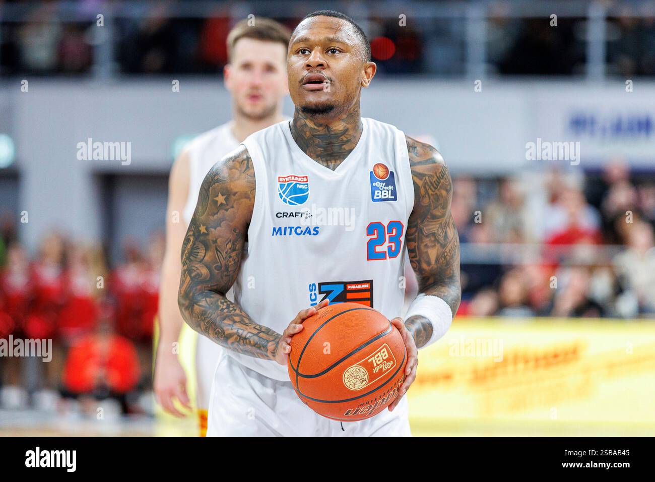 Bamberg, Deutschland. 01st Feb, 2025. Charles Callison (Syntainics MBC ...